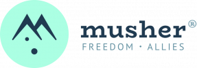 Musher - freedom.allies. Dogequipment for sports & for everyday use.